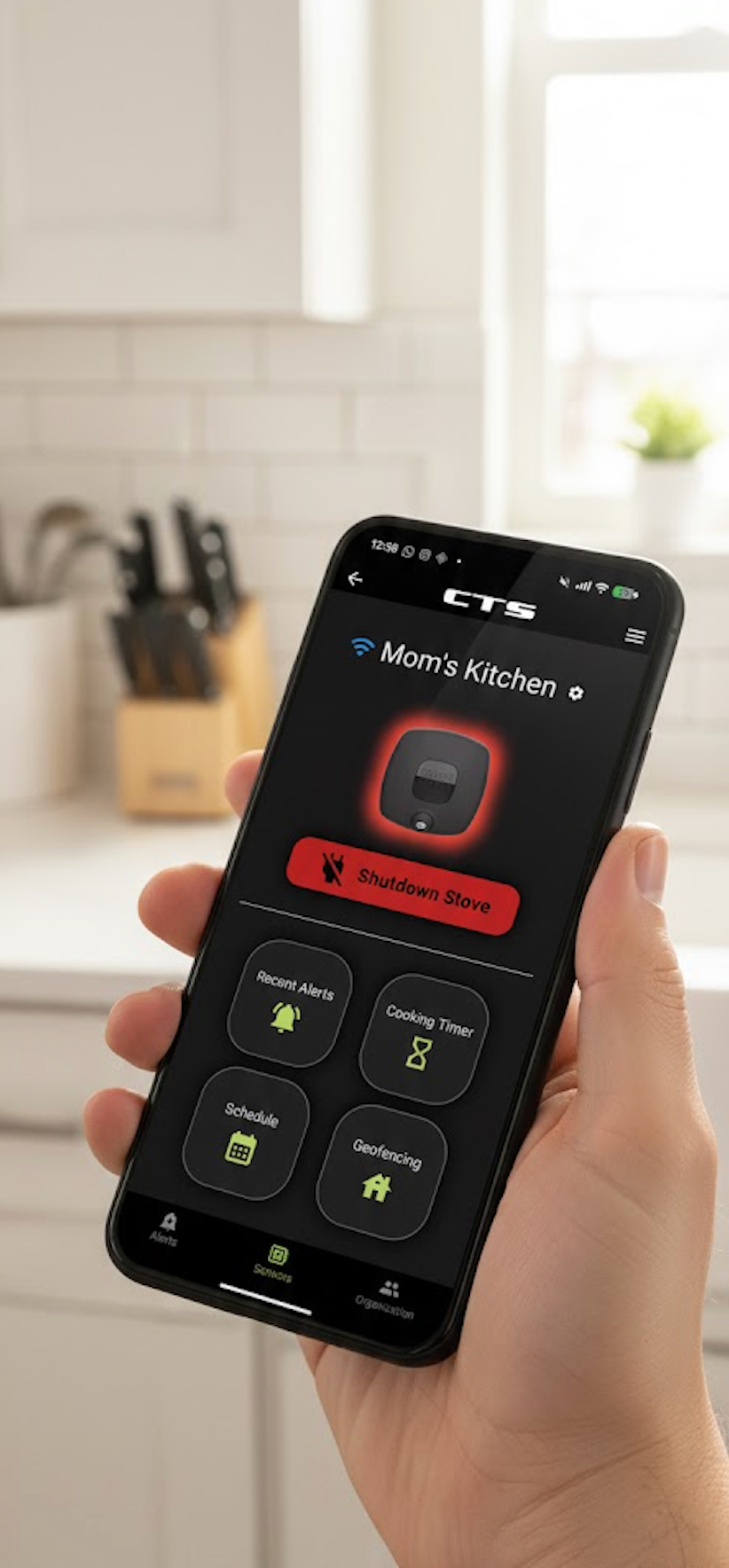 Home page – CTS Smart Kitchen Sensor